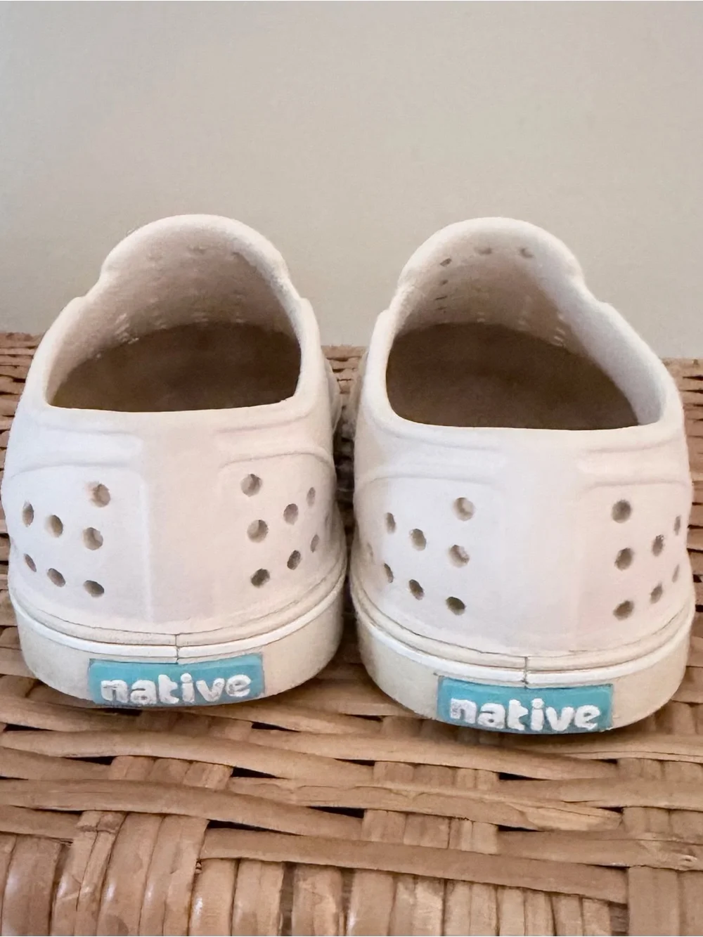 Native | Shoes | Native Jefferson Slipon Sneakers In Bone Size 8 Child ...